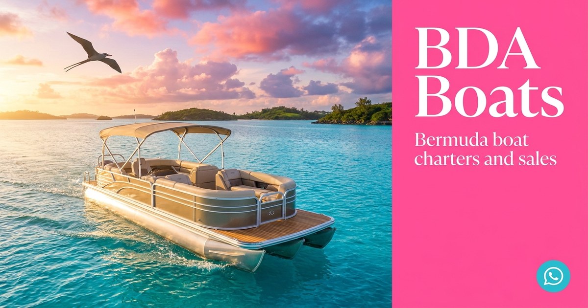 BDA Boats | Buy a Boat in Bermuda & 25-Guest Party Charter